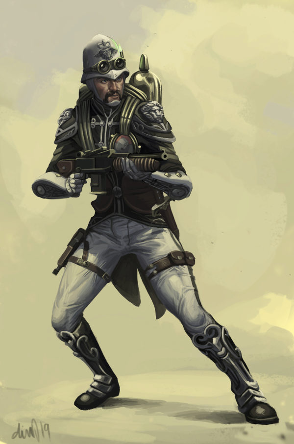 Steam Punk soldier | Skillmill