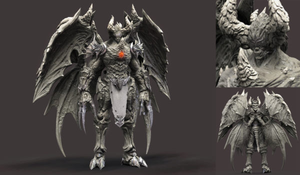 Demon ZBrush Sculpt | Skillmill