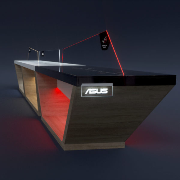 ASUS Retail Island Furniture for MediaMarkt | Skillmill