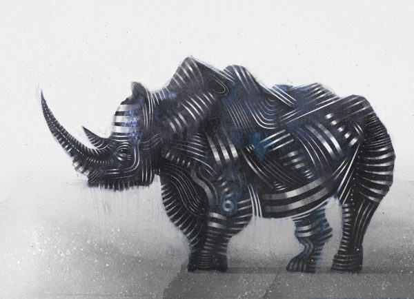 Synthesis of watercolor and digital art on animals | Skillmill